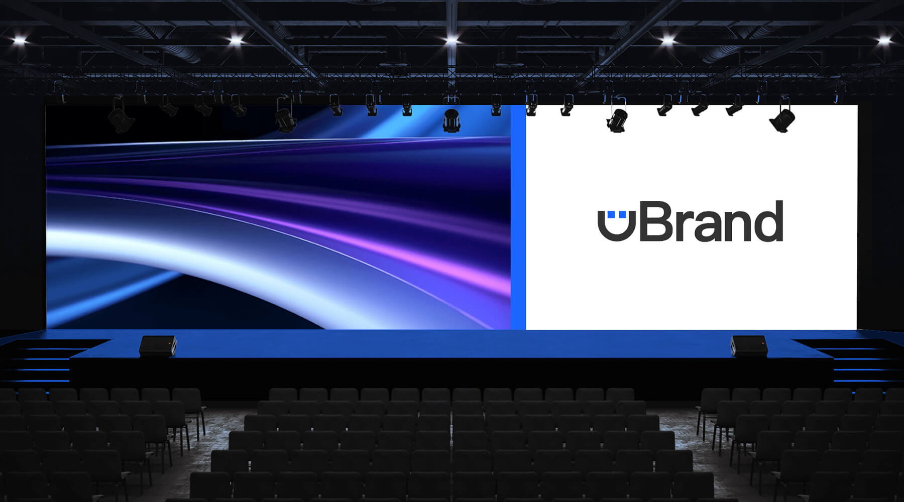 6款发布会VI品牌效果图 | 在线编辑下载 - uBrand博客